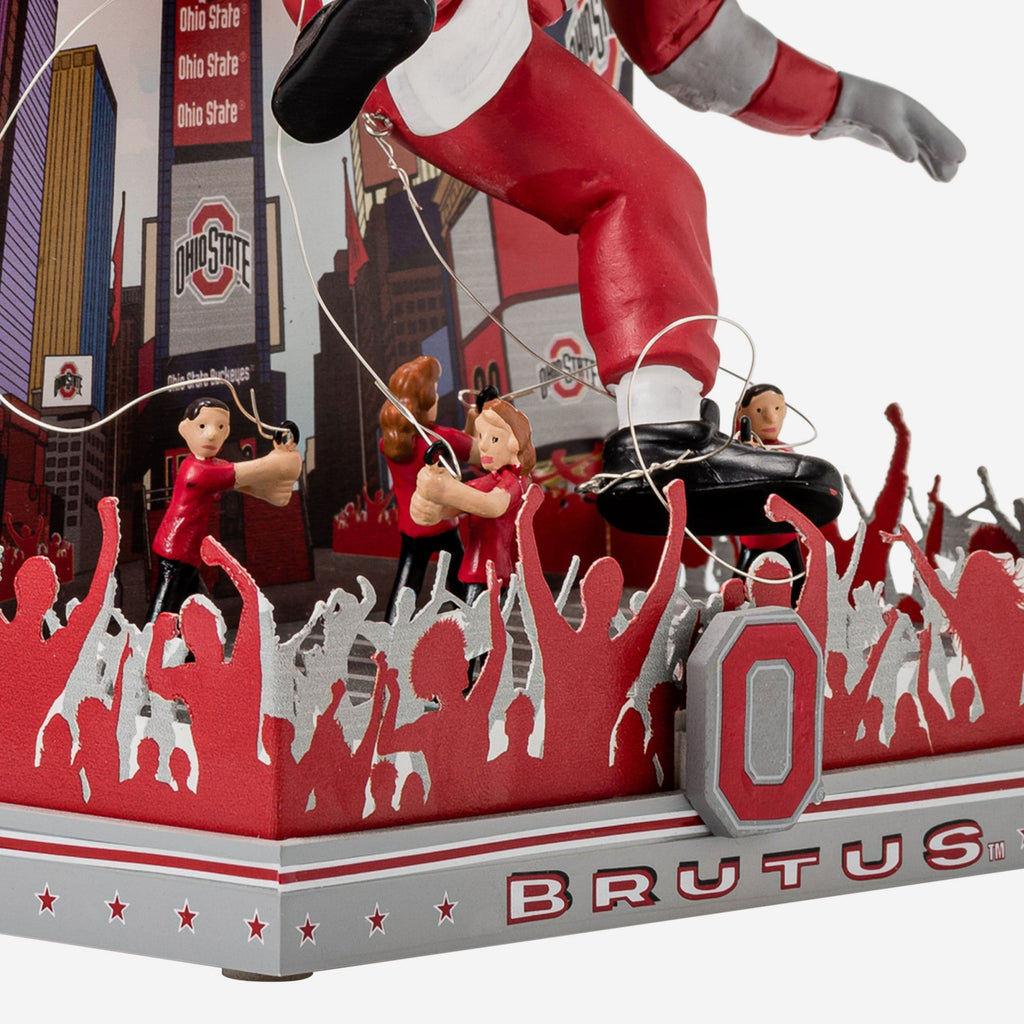 Brutus Buckeye Ohio State Buckeyes Thanksgiving Mascot Bobblehead FOCO