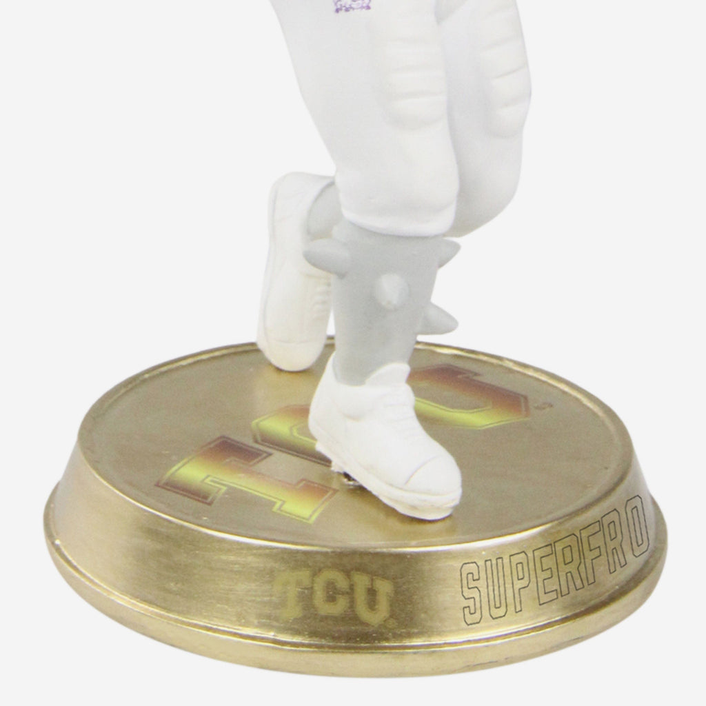 SuperFrog TCU Horned Frogs Mascot Gold Base Variant Bighead Bobblehead FOCO