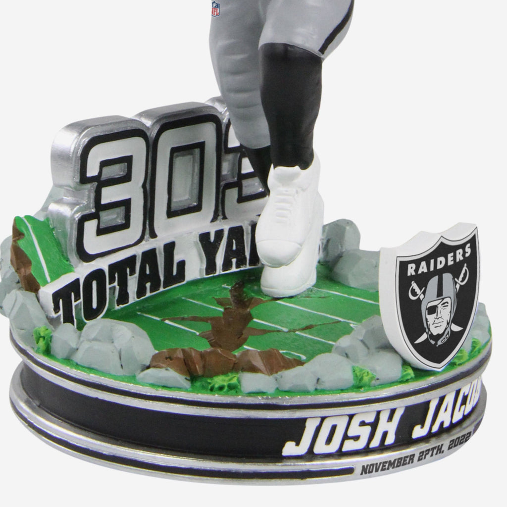 Josh Jacobs Las Vegas Raiders Gamebreaker Bobblehead FOCO