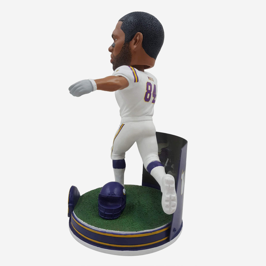 Randy Moss Minnesota Vikings NFL Career Stats Bobblehead FOCO