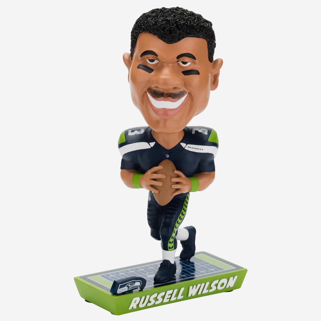 Russell Wilson Seattle Seahawks Caricature Bobblehead FOCO