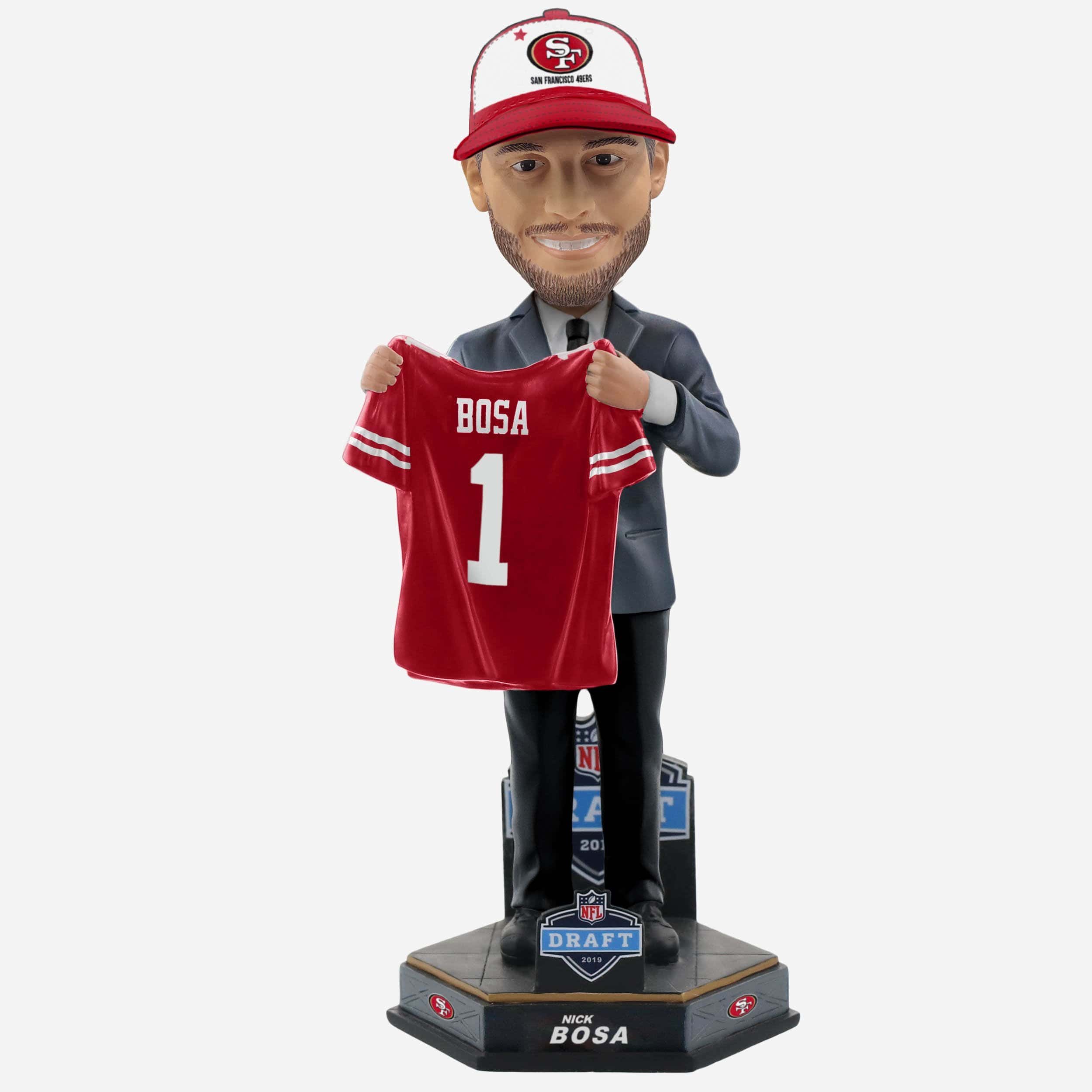 Nick Bosa San Francisco 49ers 2019 NFL Draft Pick #2 Bobblehead FOCO
