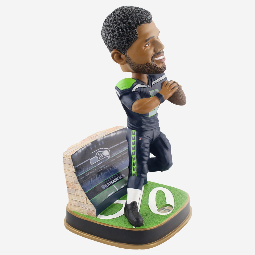 Russell Wilson Seattle Seahawks Game Day Stadium Bobblehead FOCO