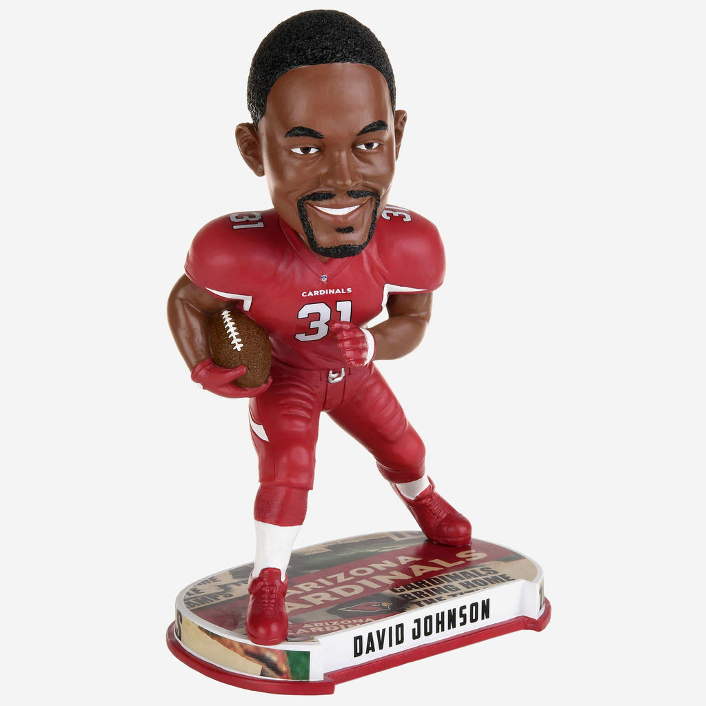 David Johnson Arizona Cardinals Headline Bobblehead FOCO