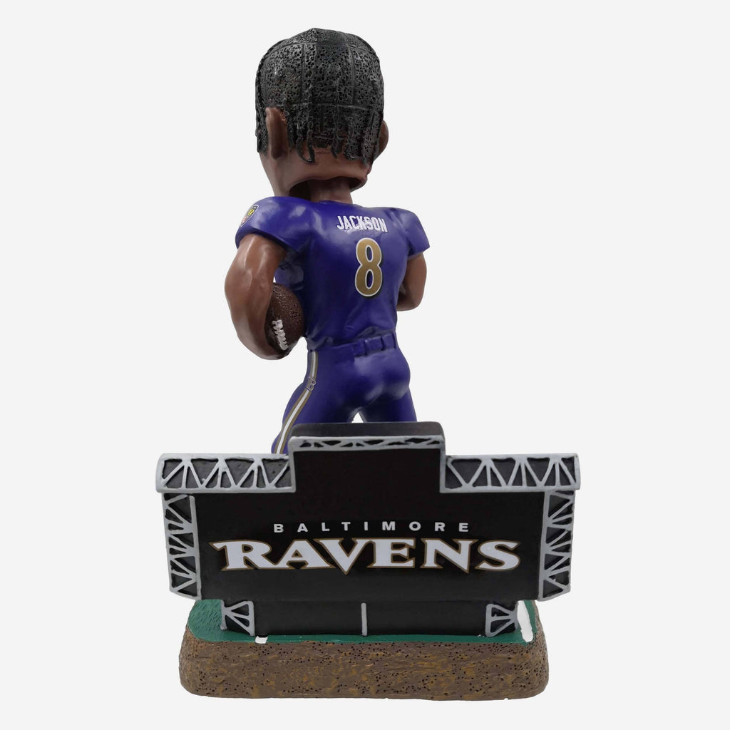 Lamar Jackson Baltimore Ravens Scoreboard Bobblehead FOCO