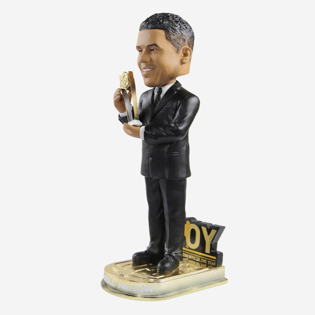 Russell Wilson Seattle Seahawks Man Of The Year Bobblehead FOCO