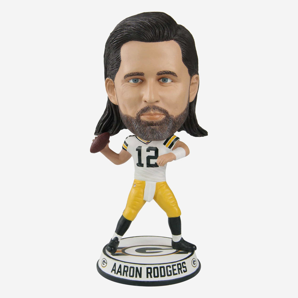 Aaron Rodgers Green Bay Packers Variant Bighead Bobblehead FOCO