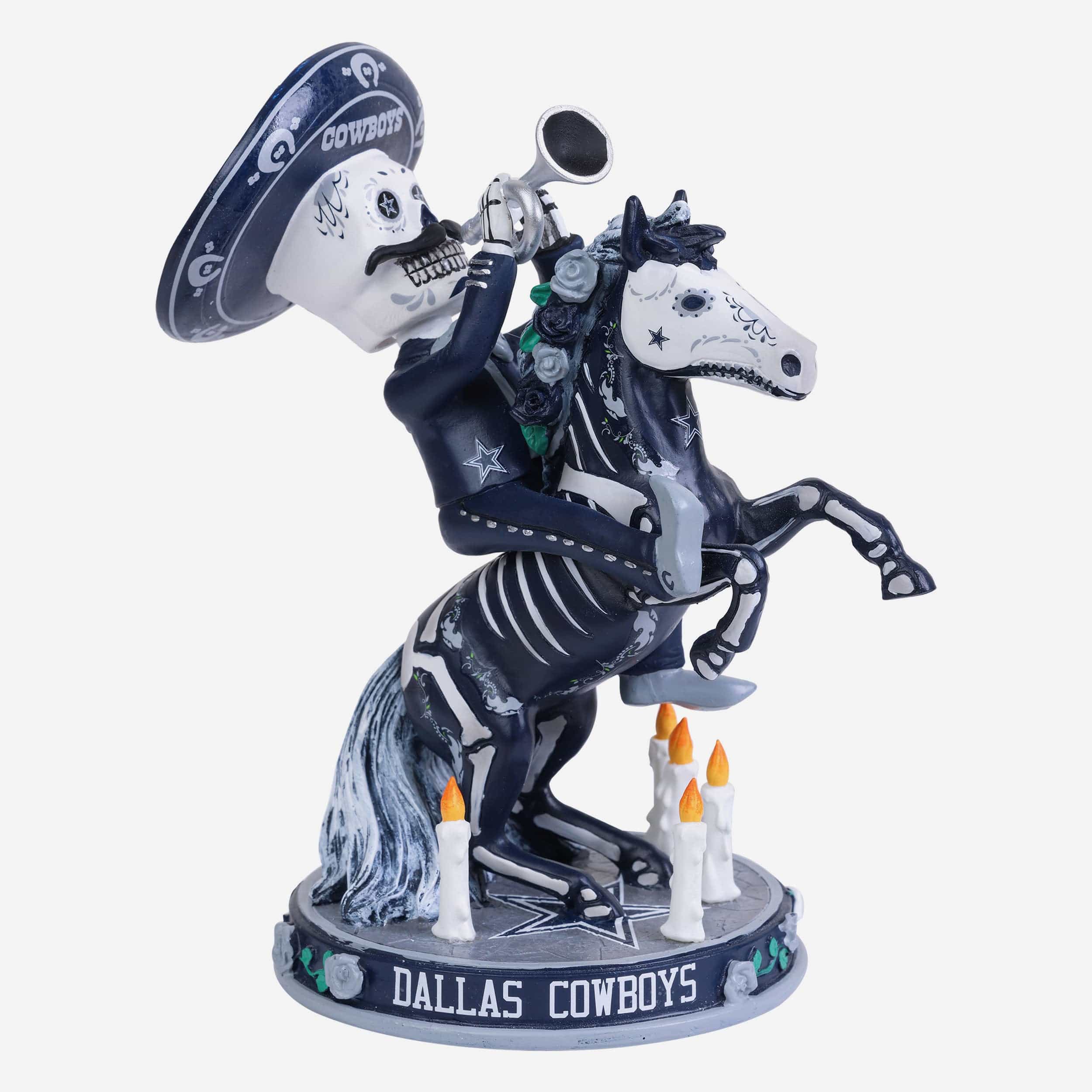 Dallas Cowboys Calavera Bobblehead FOCO
