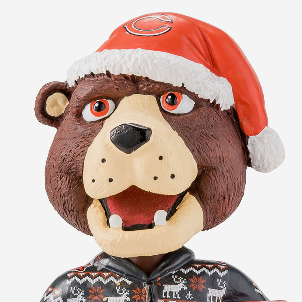 Staley Da Bear Chicago Bears Holiday Mascot Bobblehead FOCO