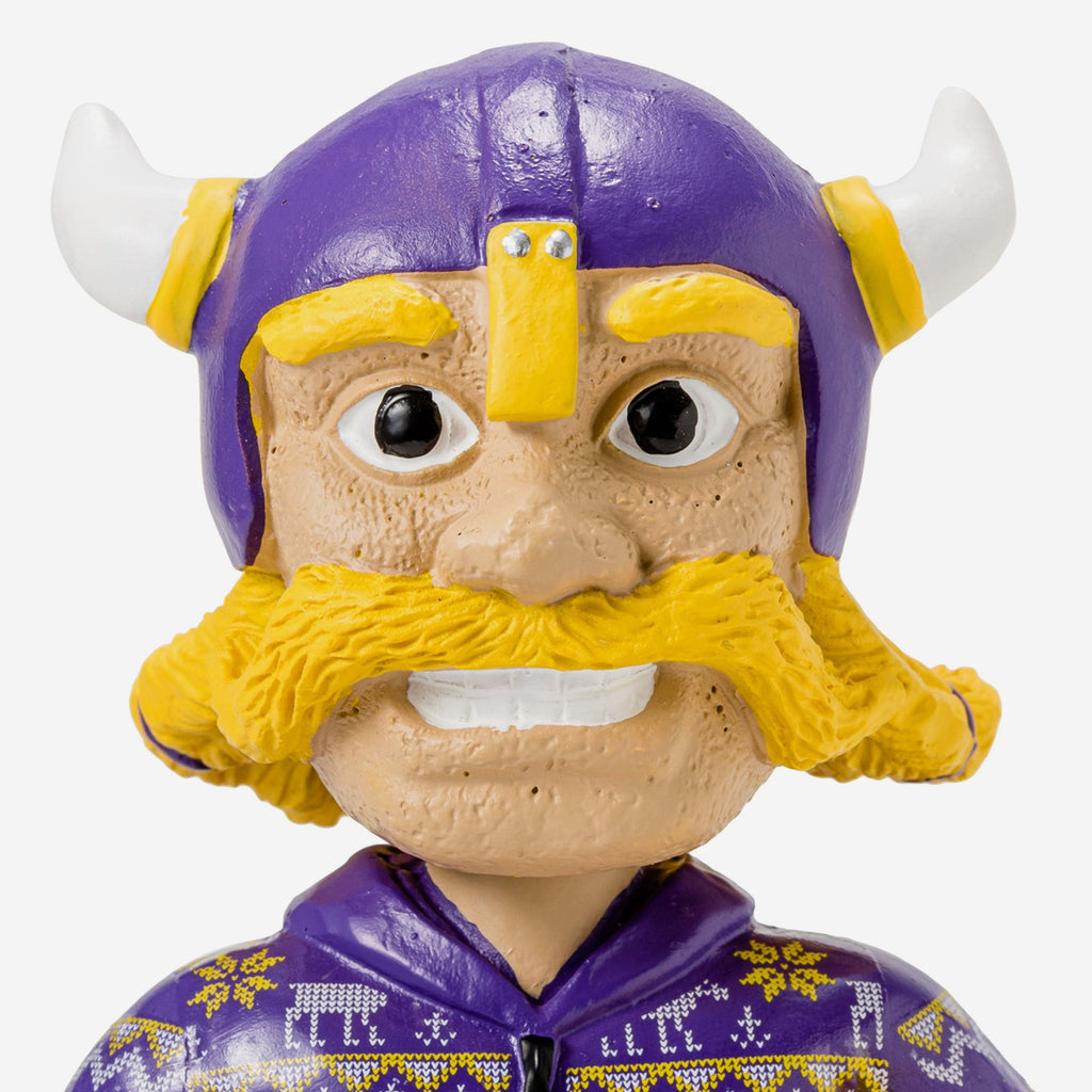 Viktor The Viking Minnesota Vikings Holiday Mascot Bobblehead FOCO