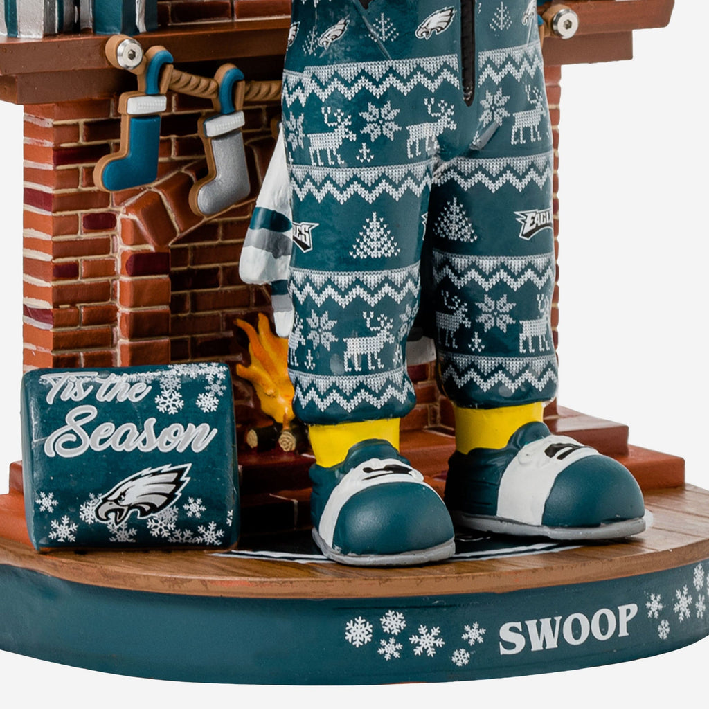 Swoop Philadelphia Eagles Holiday Mascot Bobblehead FOCO
