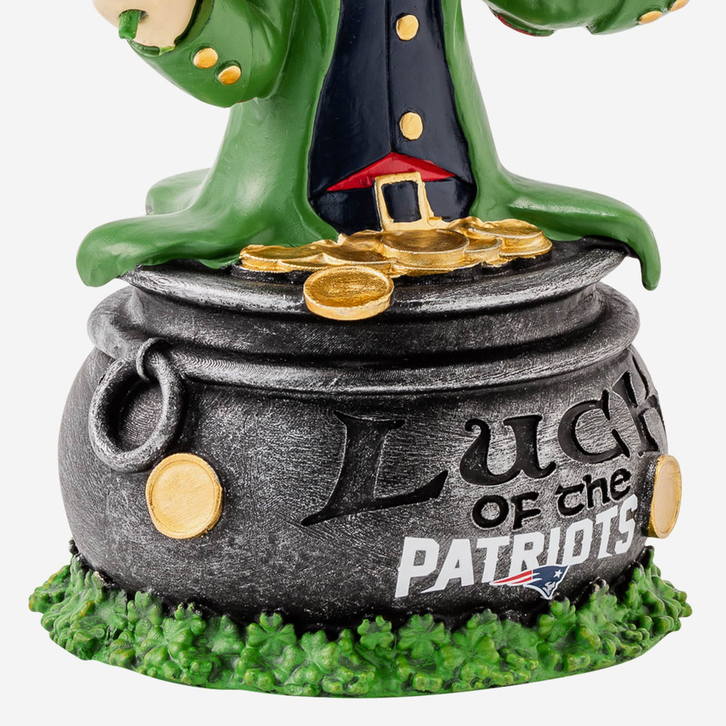 Pat the Patriot New England Patriots Saint Patricks Day Mascot Bobbleh FOCO