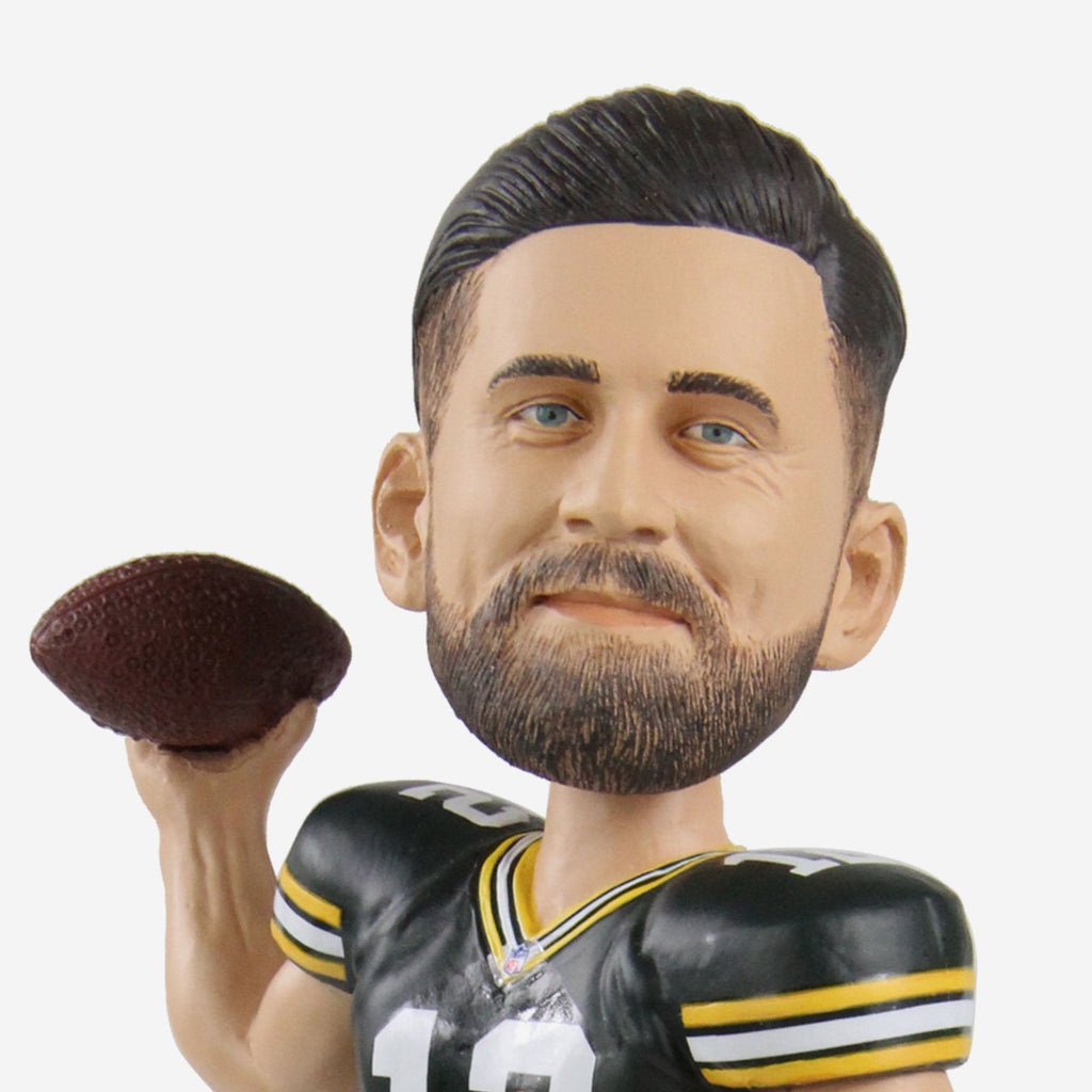 Aaron Rodgers Green Bay Packers 500 Career Passing Touchdowns Bobblehe FOCO