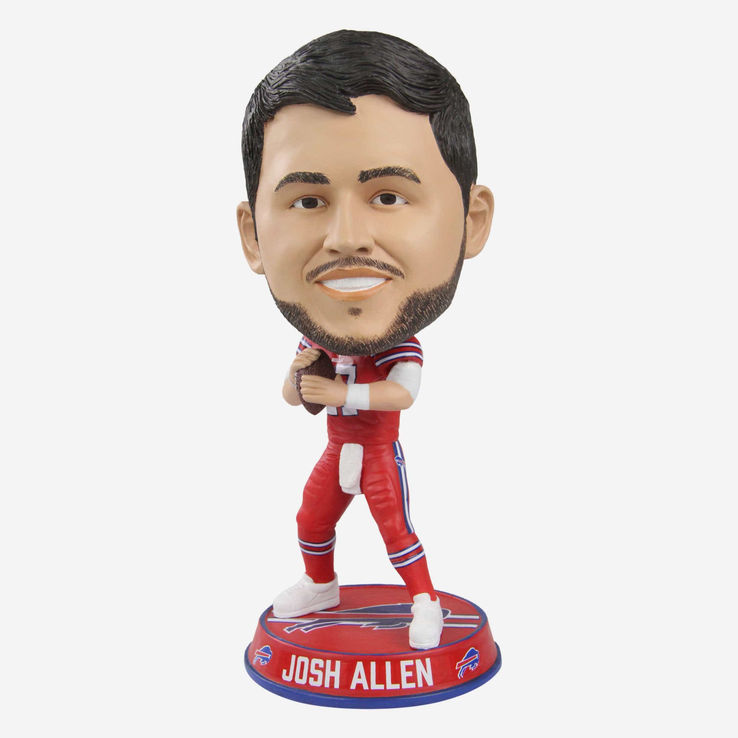 Josh Allen Buffalo Bills Action Pose Color Rush Variant Bighead Bobble FOCO