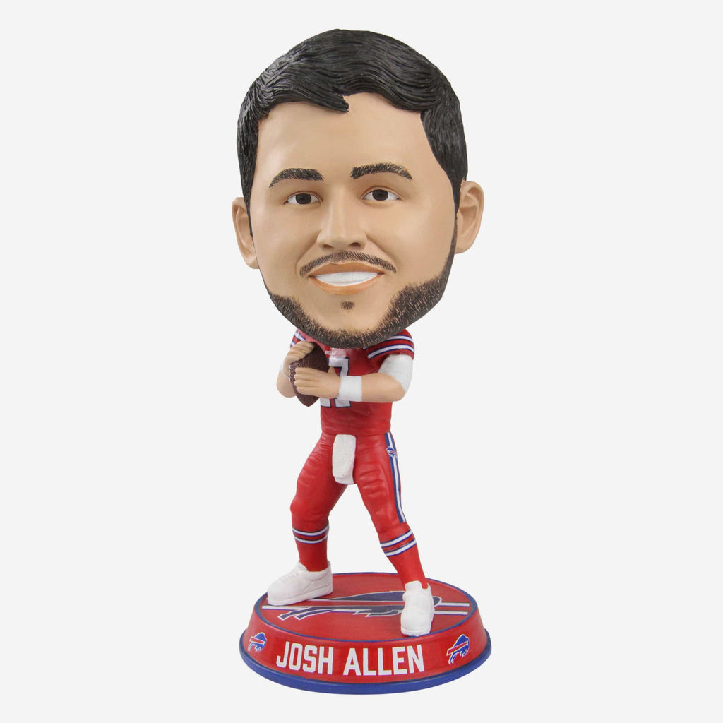 Josh Allen Buffalo Bills Action Pose Color Rush Variant Bighead Bobble FOCO