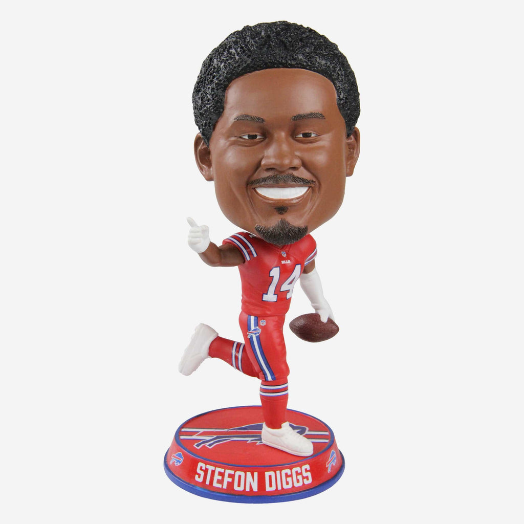 Stefon Diggs Buffalo Bills Action Pose Color Rush Variant Bighead Bobb FOCO