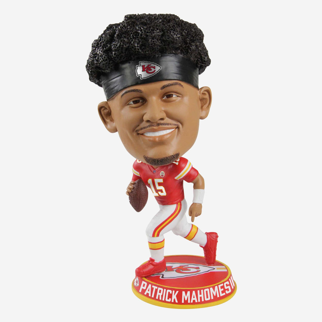 Patrick Mahomes Kansas City Chiefs Action Pose Bighead Bobblehead FOCO
