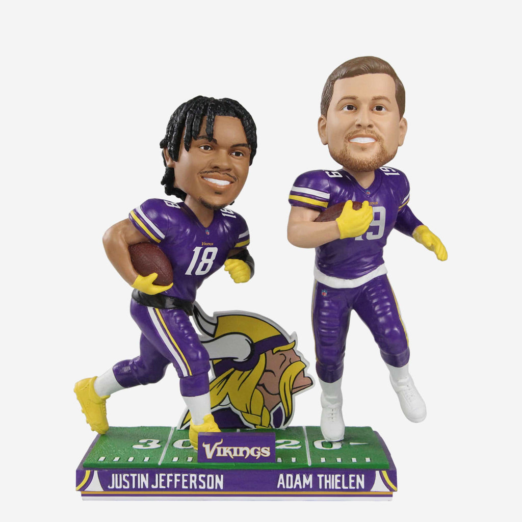 Justin Jefferson & Adam Thielen Minnesota Vikings Bobblemate Dual Bobb FOCO