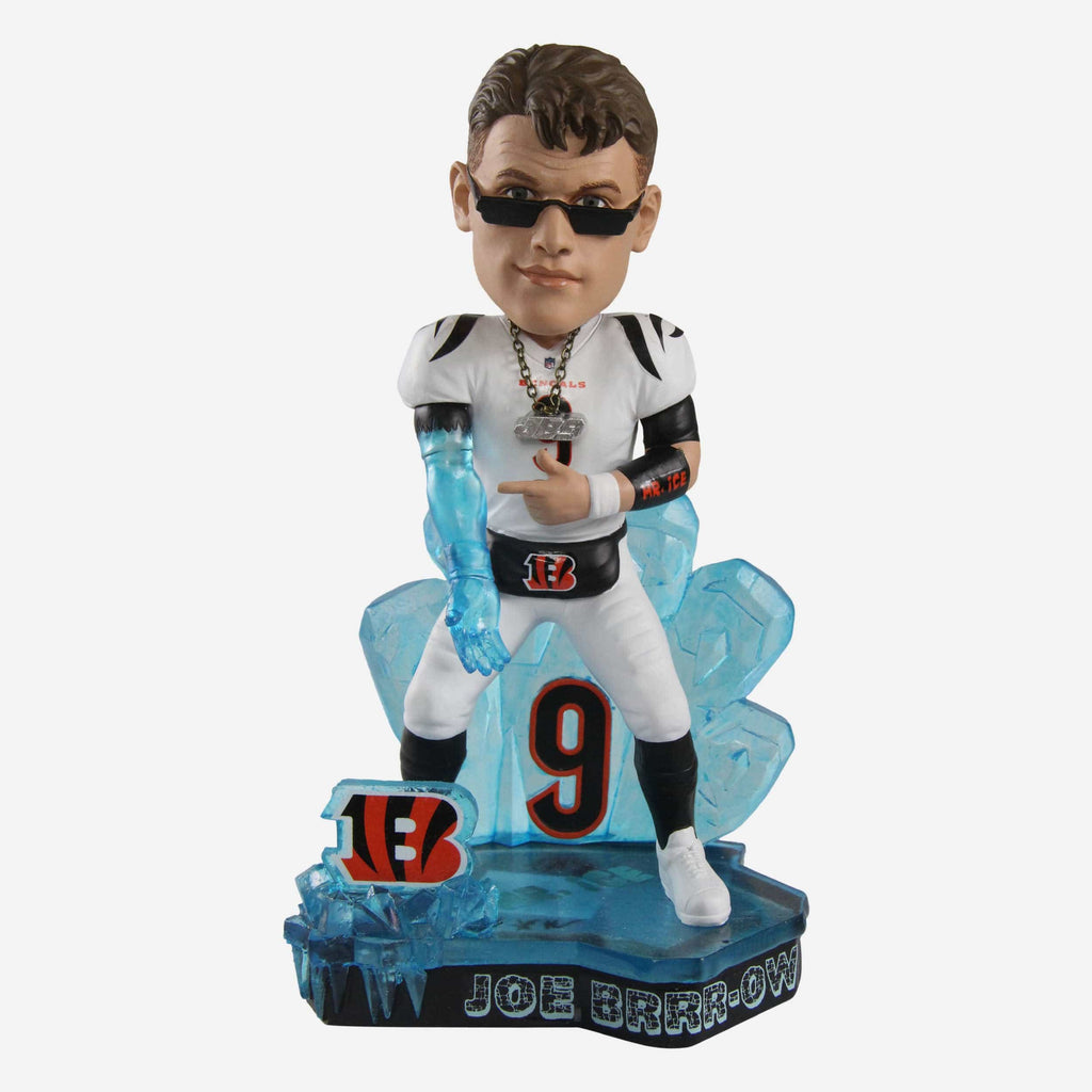 Joe Burrow Cincinnati Bengals Brrr Ice Bobblehead FOCO