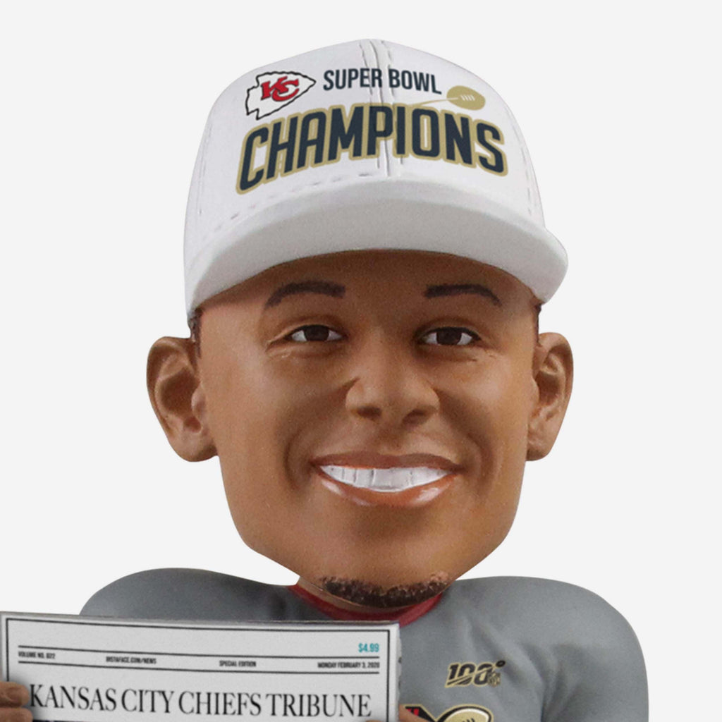 Patrick Mahomes Kansas City Chiefs Celebration Bobblehead FOCO