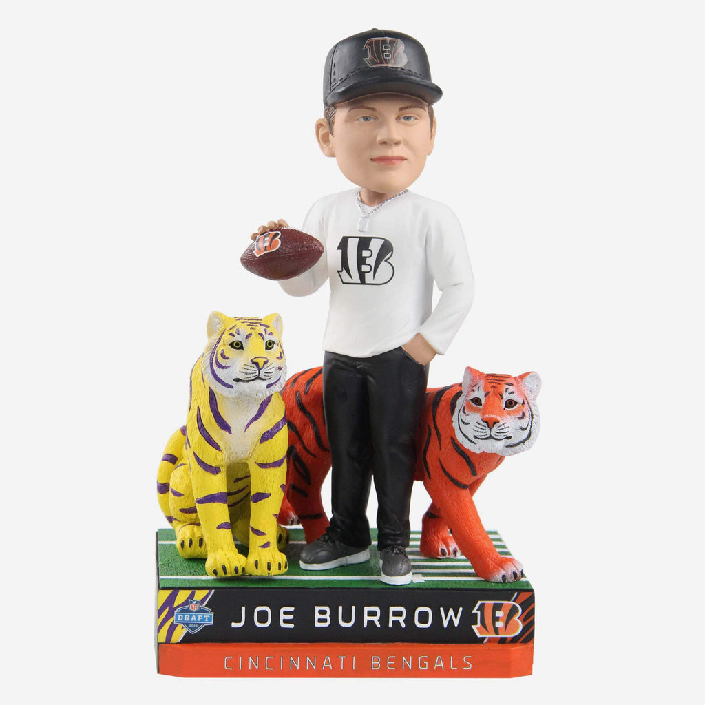 Joe Burrow Cincinnati Bengals 2020 Draft Pick Bobblehead FOCO