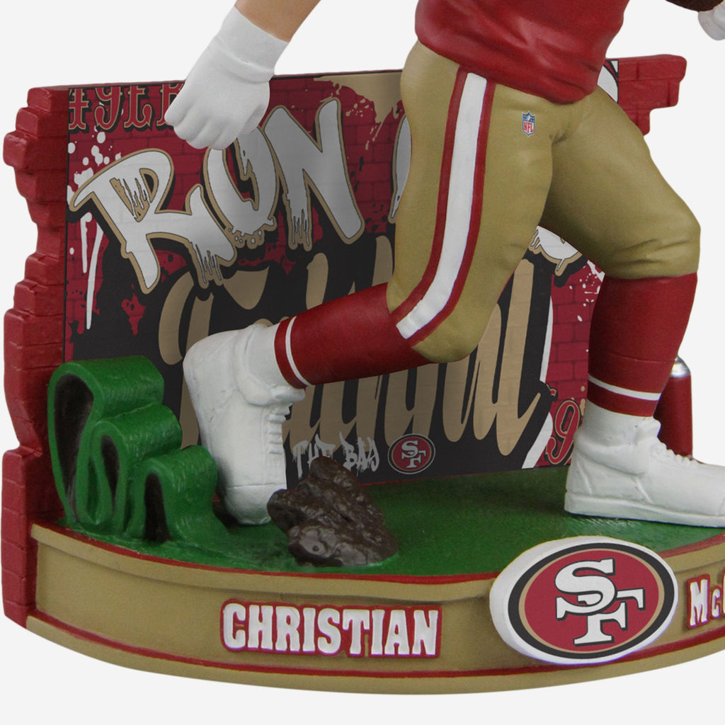 Christian McCaffrey San Francisco 49ers Faithful To The Bay Bobblehead FOCO
