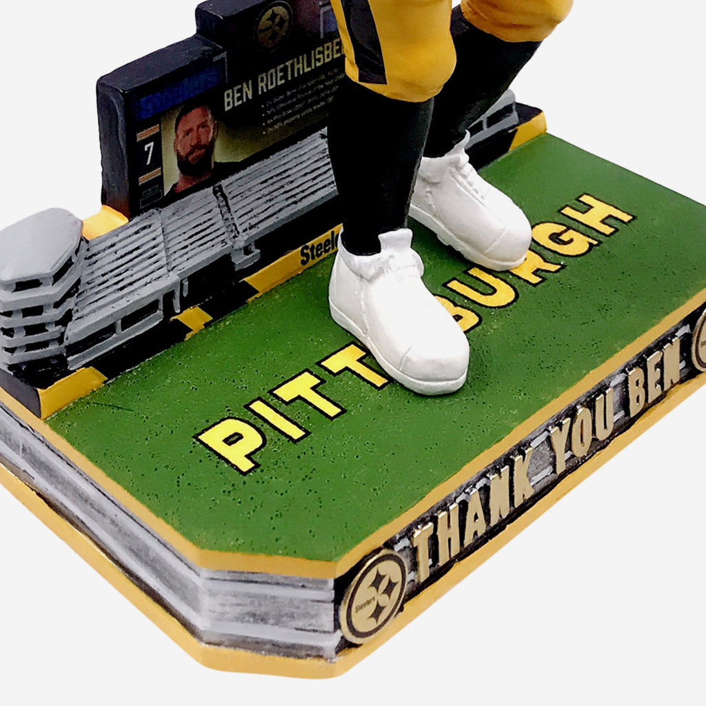 Ben Roethlisberger Pittsburgh Steelers Farewell Bobblehead FOCO