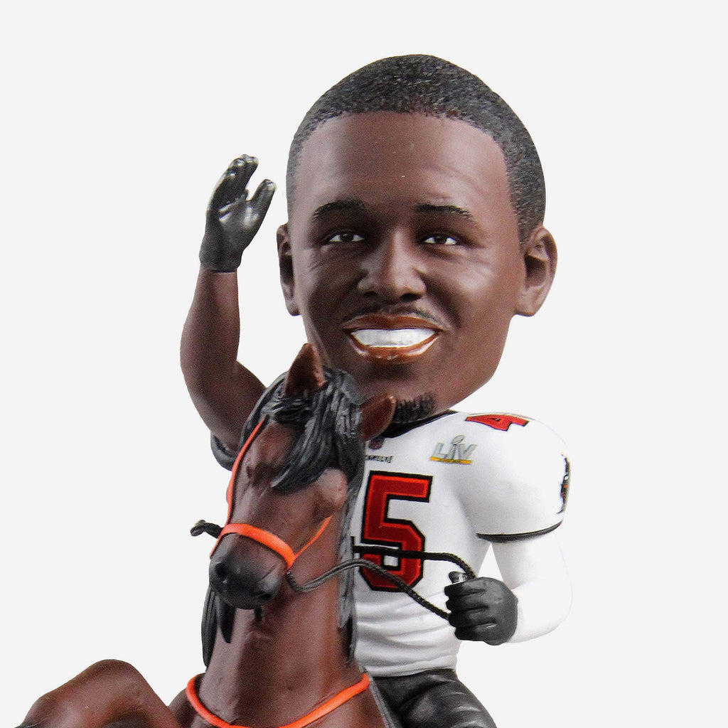 Devin White Tampa Bay Buccaneers Riding Horse Bobblehead FOCO