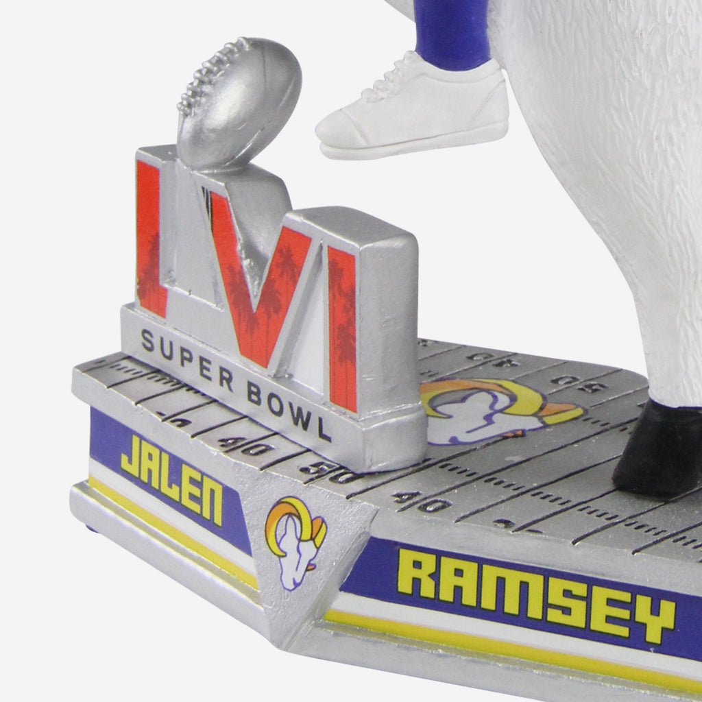 Jalen Ramsey Los Angeles Rams Riding Ram Bobblehead FOCO