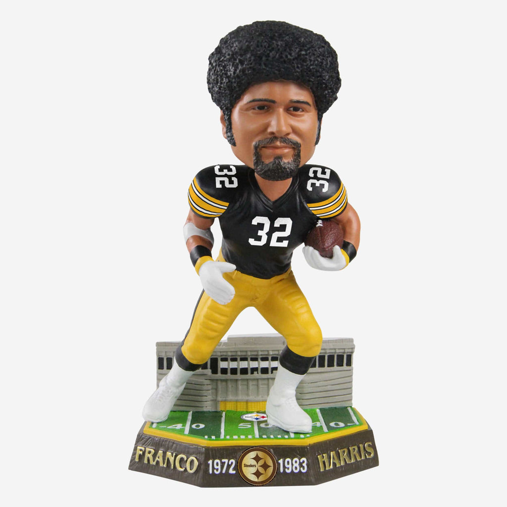 Franco Harris Pittsburgh Steelers Retired Pro Gate Series Bobblehead FOCO