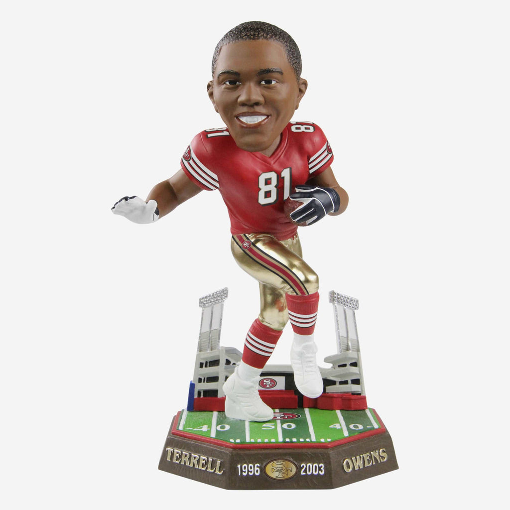 Terrell Owens San Francisco 49ers Retired Pro Gate Series Bobblehead FOCO