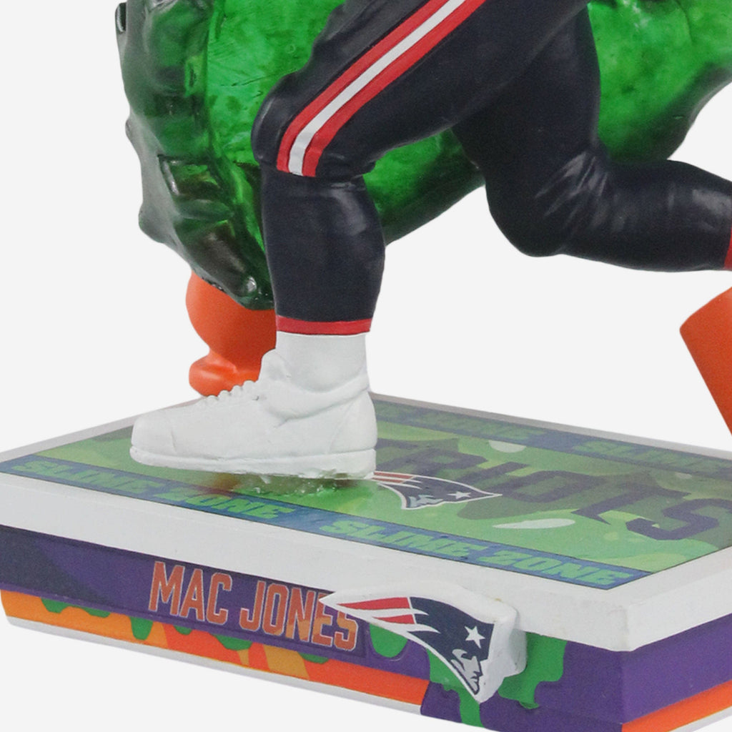 Mac Jones New England Patriots Slime Zone Bobblehead FOCO