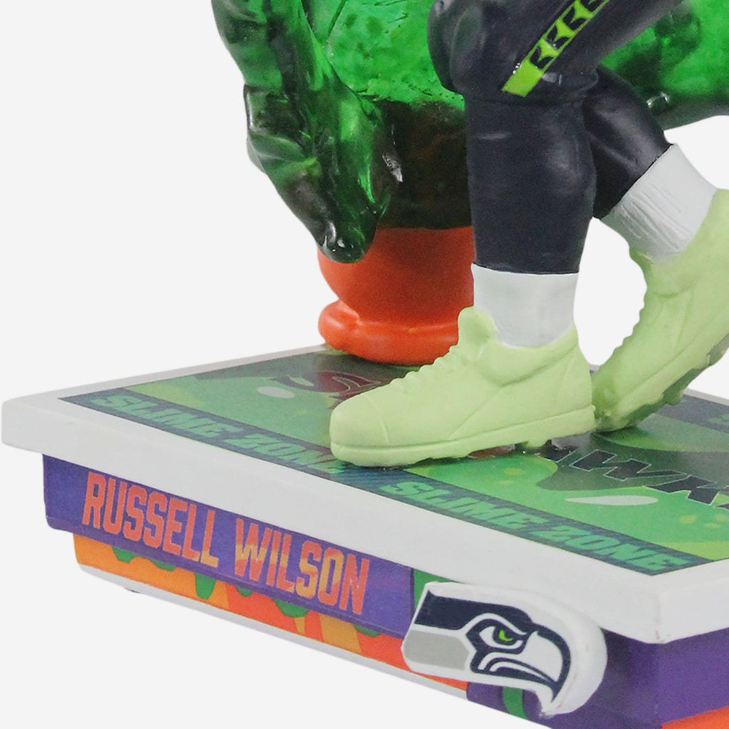 Russell Wilson Seattle Seahawks Slime Zone Bobblehead FOCO