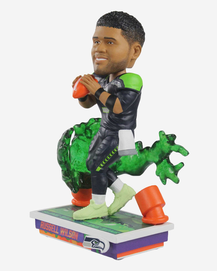 Russell Wilson Seattle Seahawks Slime Zone Bobblehead FOCO