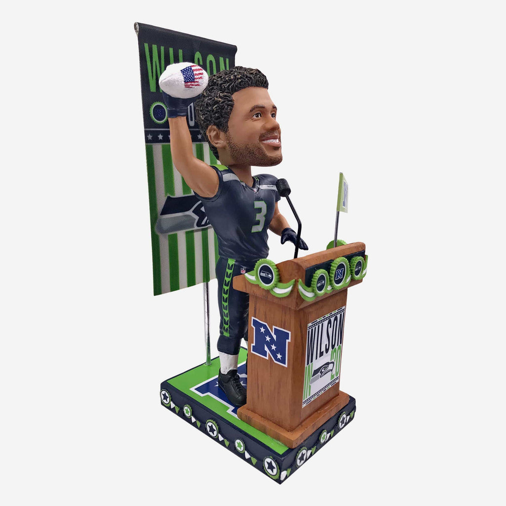 Russell Wilson Seattle Seahawks Swing Vote Series Bobblehead FOCO
