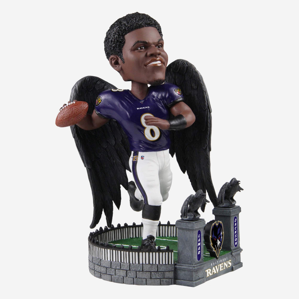 Lamar Jackson Baltimore Ravens Thematic Bobblehead FOCO