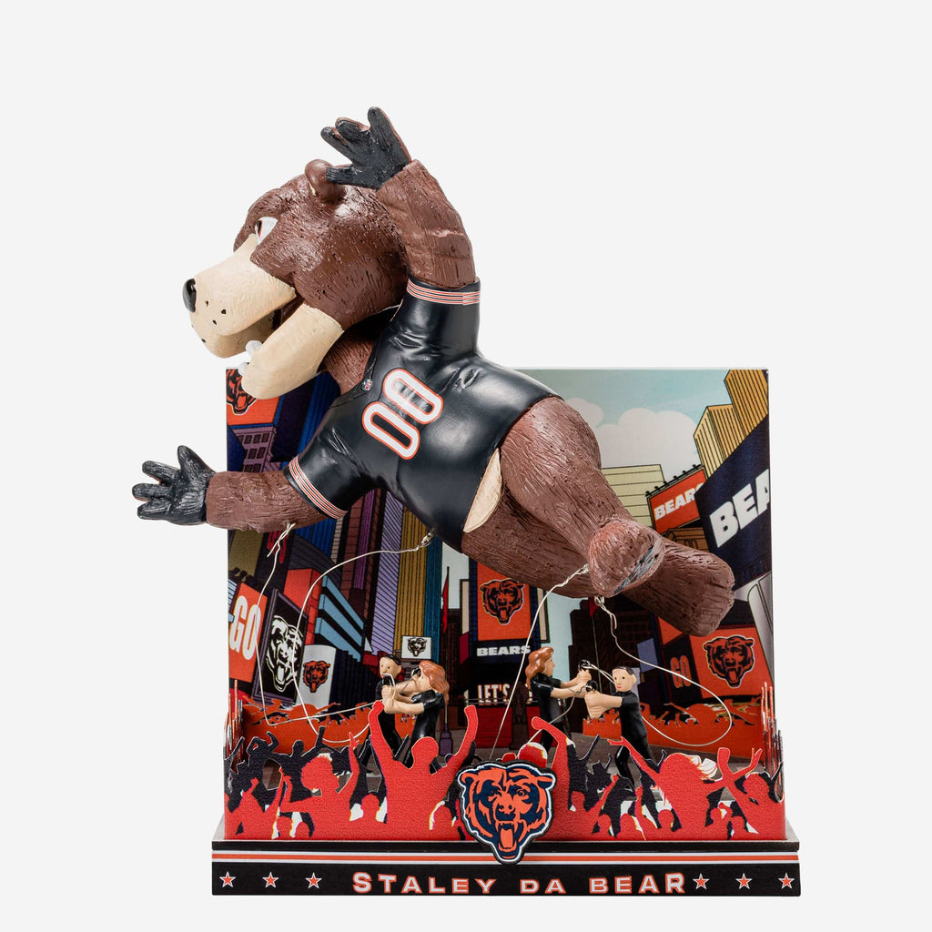 Staley Da Bear Chicago Bears Thanksgiving Mascot Bobblehead FOCO