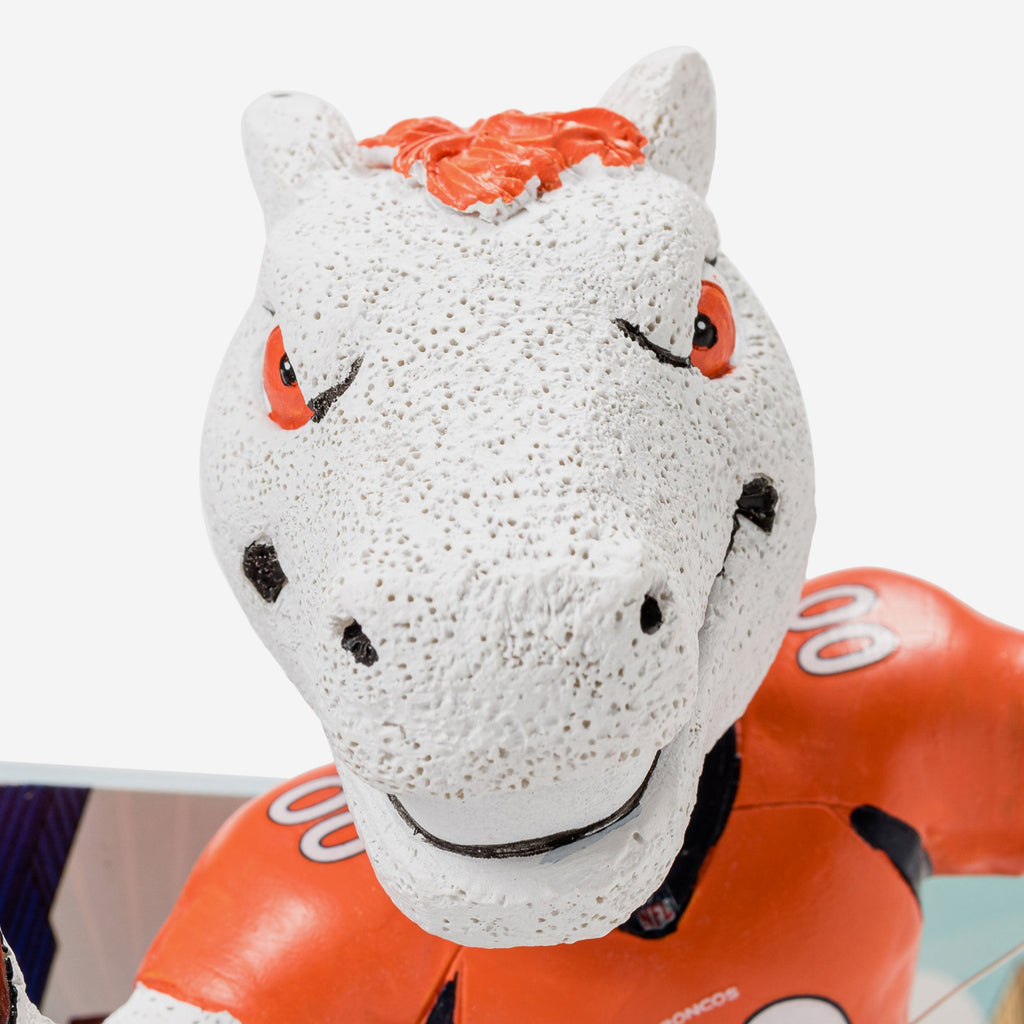 Miles Denver Broncos Thanksgiving Mascot Bobblehead FOCO