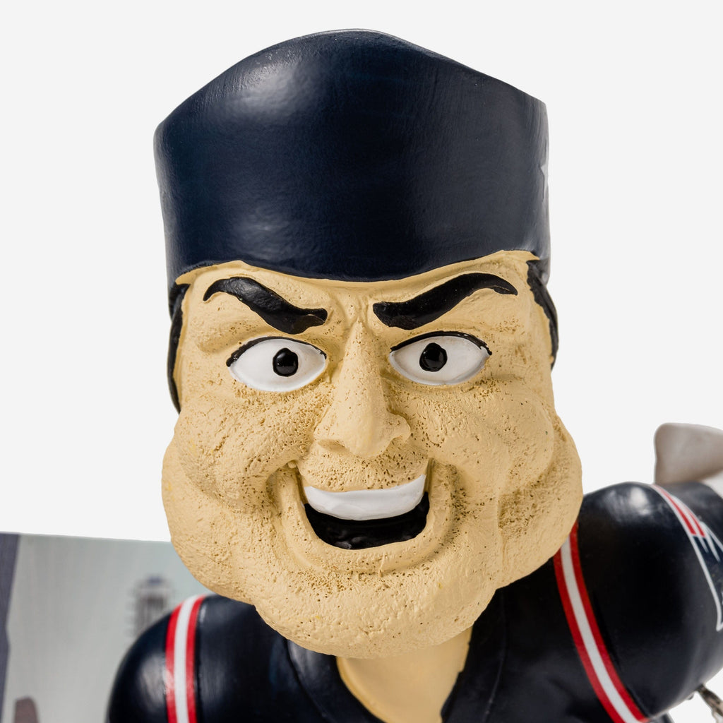 Pat The Patriot New England Patriots Thanksgiving Mascot Bobblehead FOCO