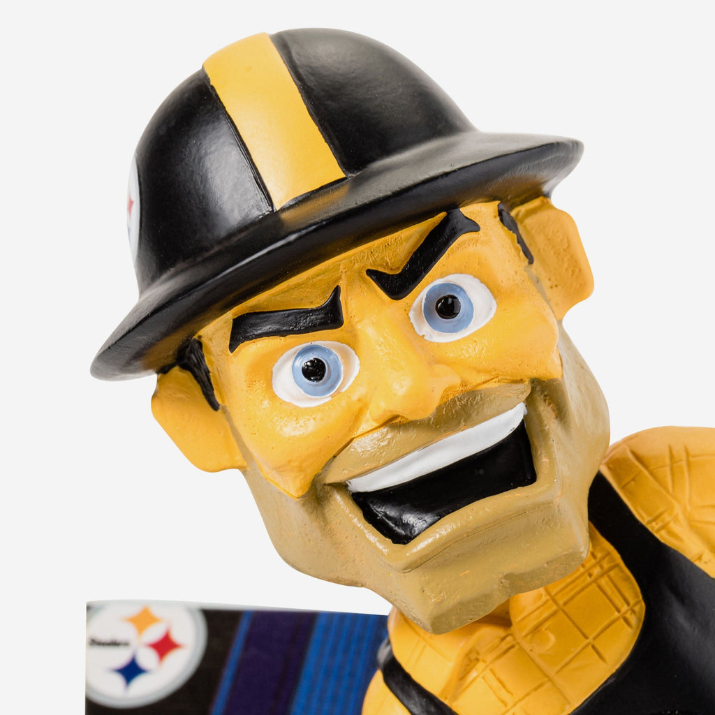Steely McBeam Pittsburgh Steelers Thanksgiving Mascot Bobblehead FOCO