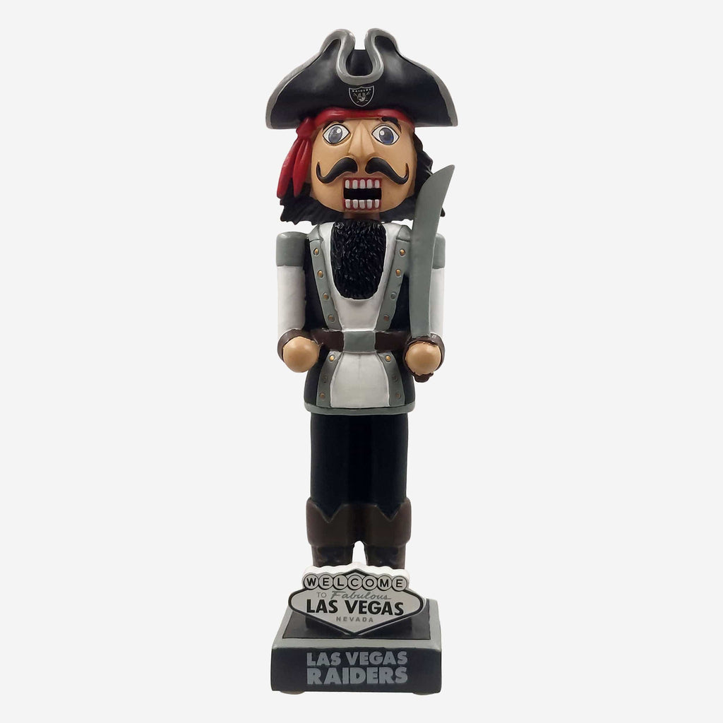 Las Vegas Raiders Thematic Nutcracker Bobblehead FOCO