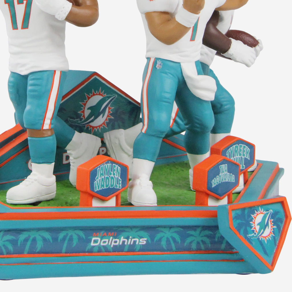 Tua Tagovailoa & Tyreek Hill & Jaylen Waddle Miami Dolphins Epic Comeb FOCO
