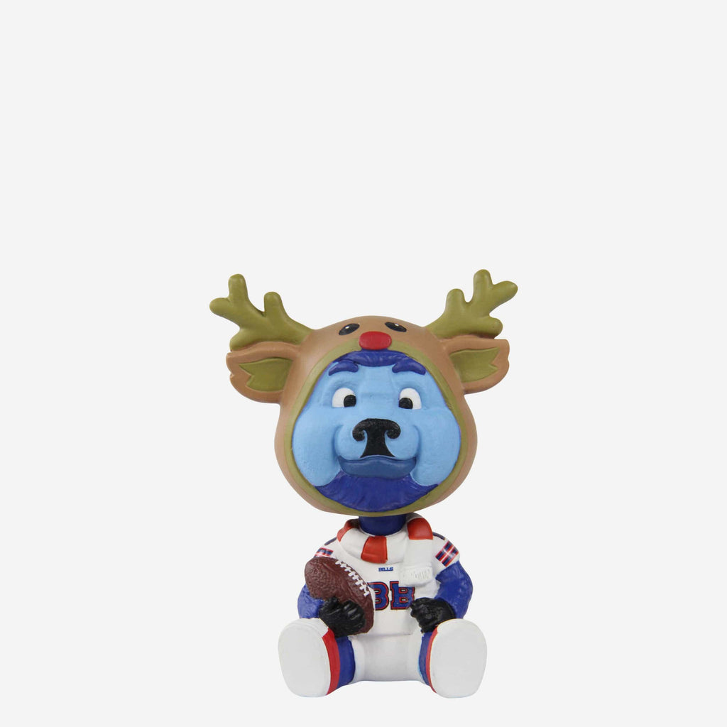 Billy Buffalo Bills Christmas Mascot Bobble Bro Mini Bobblehead FOCO
