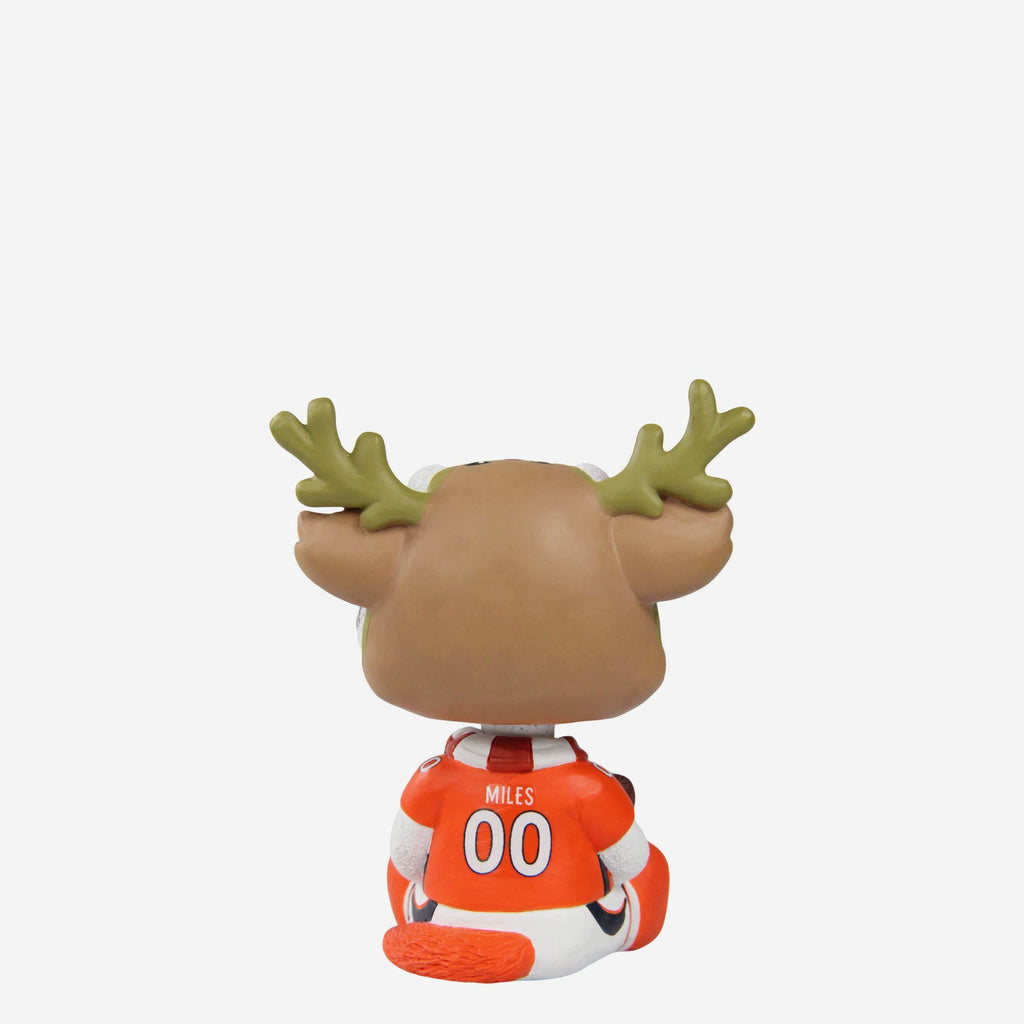 Miles Denver Broncos Christmas Mascot Bobble Bro Mini Bobblehead FOCO
