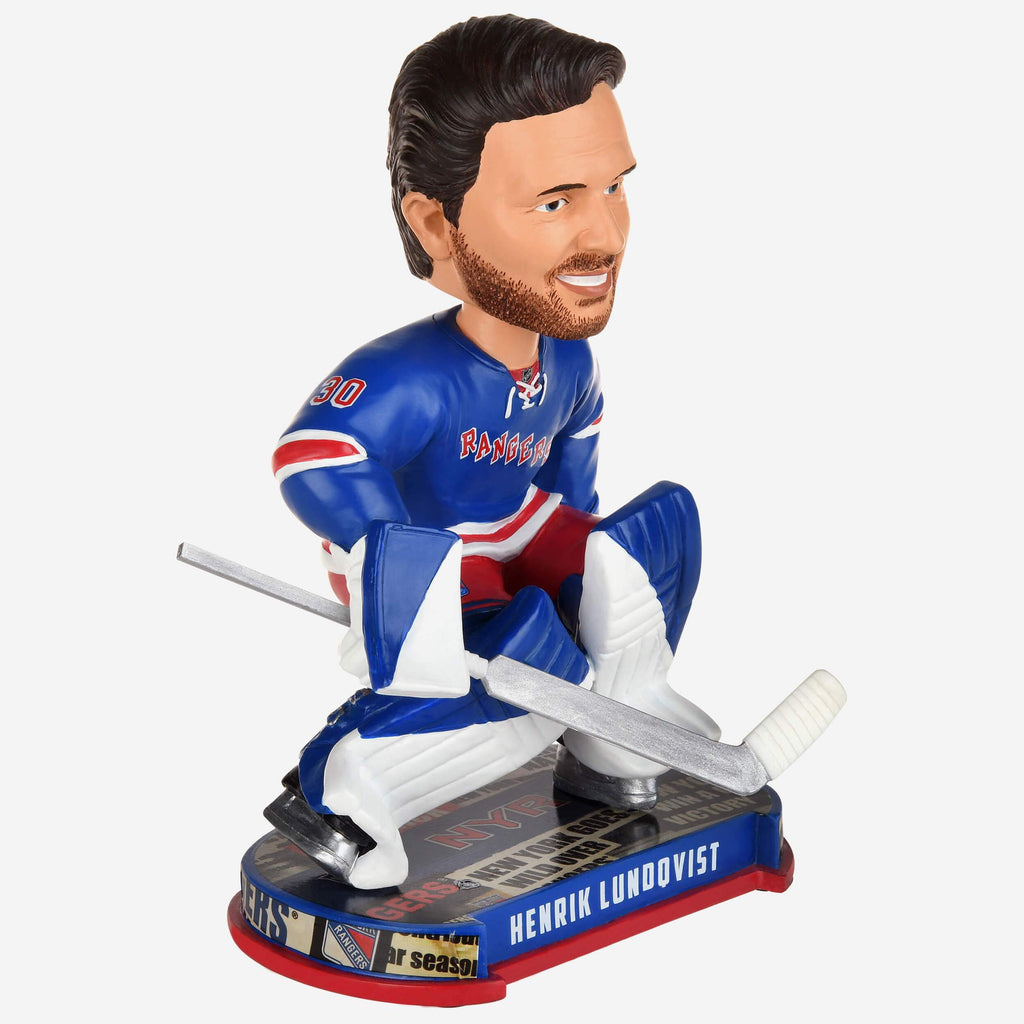 Henrik Lundqvist New York Rangers Headline Bobblehead FOCO