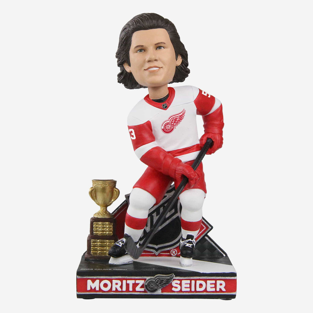 Moritz Seider Detroit Red Wings 2022 Calder Memorial Trophy Award Bobb FOCO