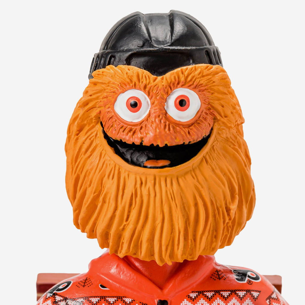 Gritty Philadelphia Flyers Holiday Mascot Bobblehead FOCO