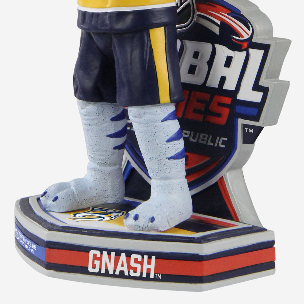 Gnash Nashville Predators 2022 NHL Global Series Mascot Bobblehead FOCO