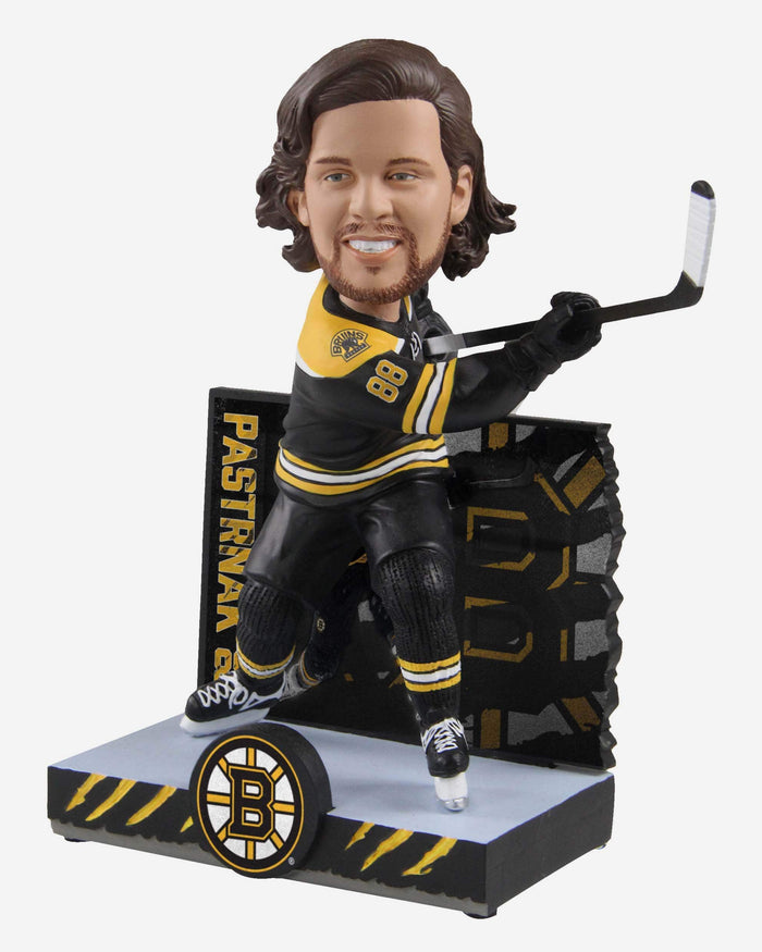 David Pastrnak Boston Bruins Claw Mark Bobblehead FOCO