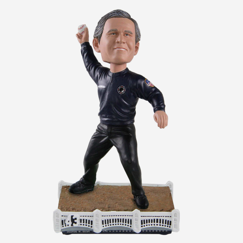 George W Bush First Pitch Bobblehead FOCO